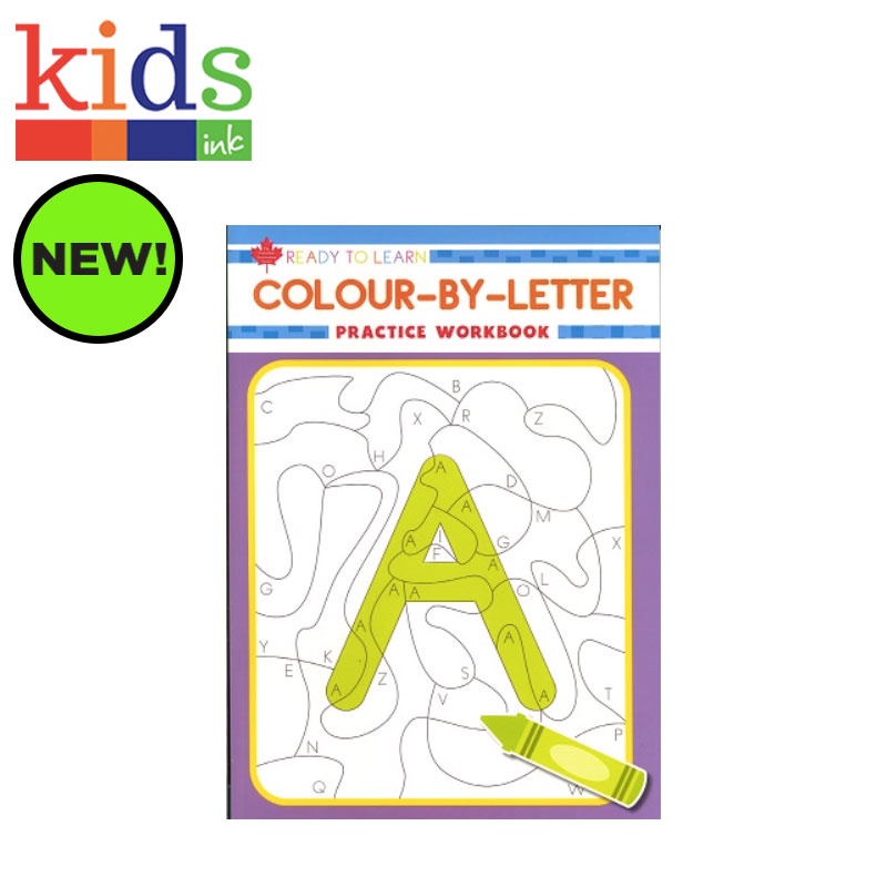 Colour-By-Letter - Kids Ink | Shopee Philippines