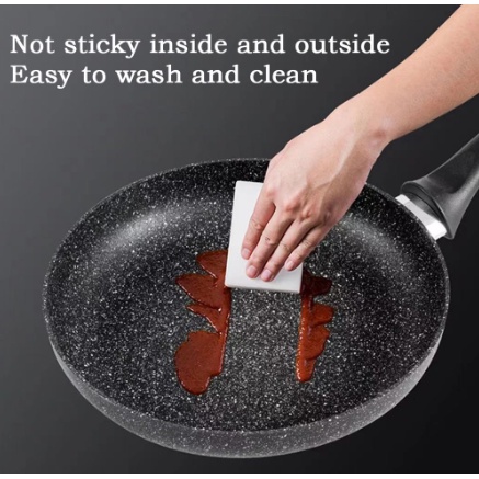 Korean non-sticky frying pan - Flat Base Frying Pan for Induction ...