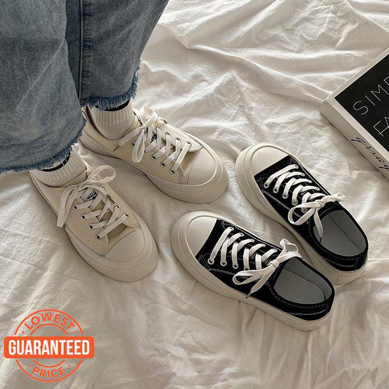PIM Ready Stock 36-40 Women's Canvas Shoe Classic Canvas Sneakers ...