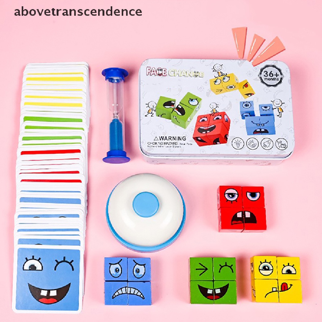 Above Kids Educational Toys Emotion Change Blos Expressions Puzzles ...