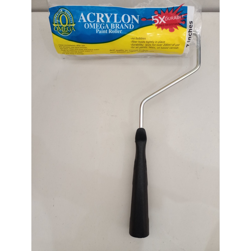 OMEGA Acrylon Paint Roller 4" and 7" | Shopee Philippines