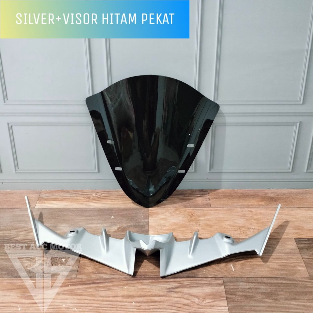 Package WINGLET H2R And VISOR AEROX 155 NEW 2021 2022 WINGLET AEROX ...