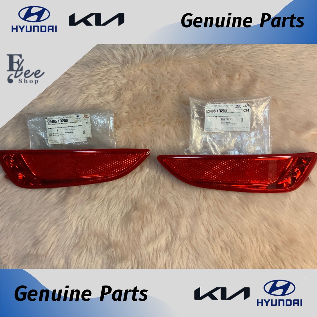 REFLECTOR / LAMP REAR BUMPER for Accent Hatchback 2013~2018 924051R200 ...