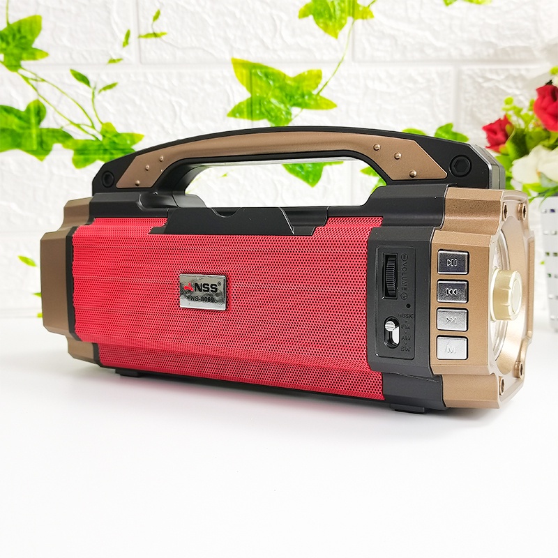 NSS RADIO Portable Rechargeable 3 BAND Bluetooth Radio FM/AM/SW ...