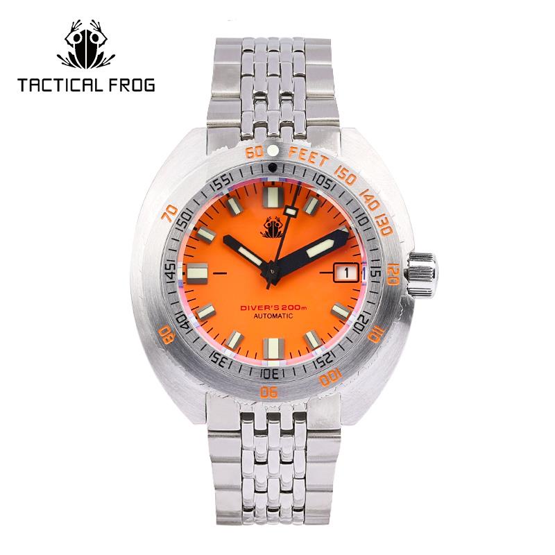Tactical Frog V2 SUB 300T Men Watches Diver NH35 Automatic Self Winding ...