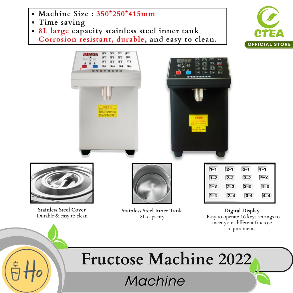 HO Automatic Fructose Machine 2022 (8 Liters) | Shopee Philippines