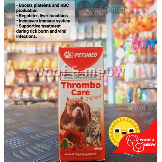 Thrombo Care Papaya Extract, Multivitamins, Minerals and Probiotics ...