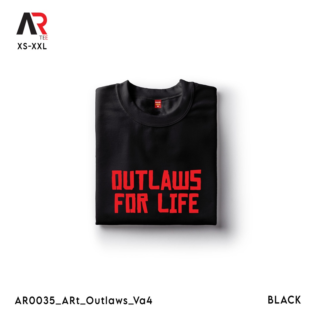 AR Tees Red Dead Redemption Shirt Outlaws for Life T-Shirt for Men and ...