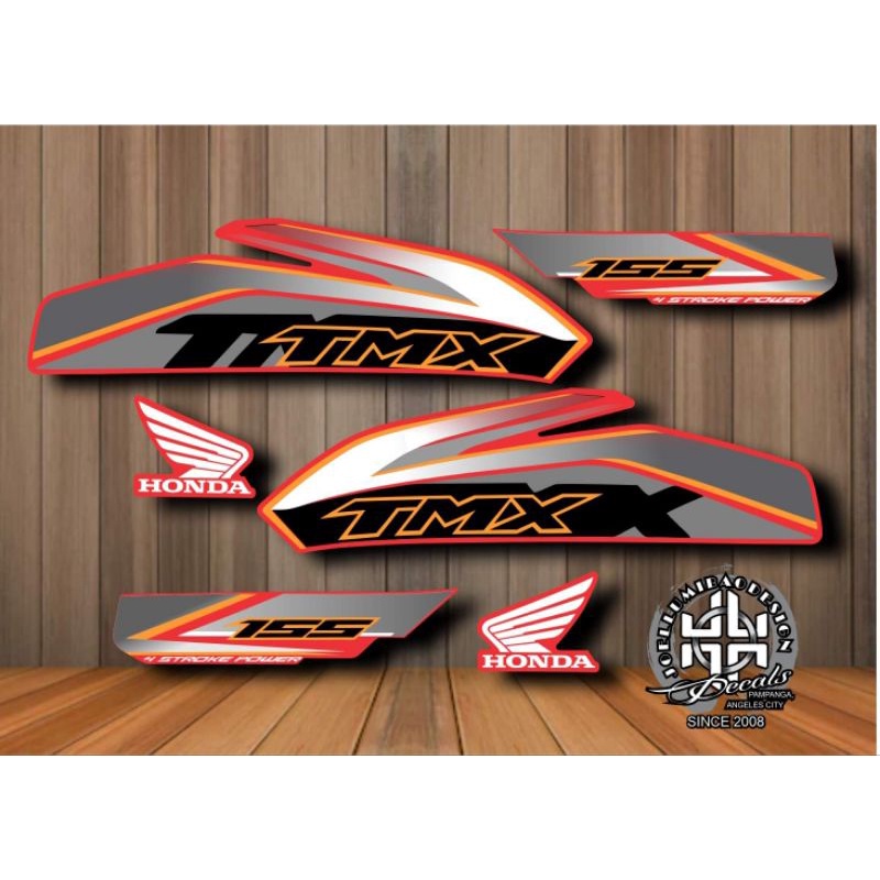 Honda tmx 155 stock decal sticker | Shopee Philippines