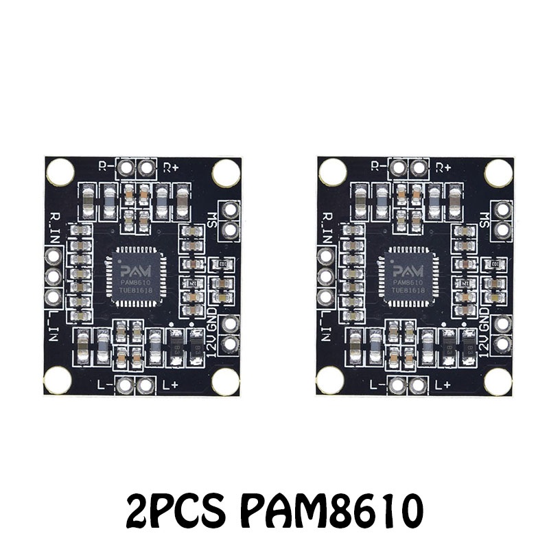 2PCS lot PAM8610 digital power amplifier board 2 x15w dual channel ...