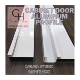 cabinet door ACP frame aluminum w/ C handle 1.5mts | Shopee Philippines