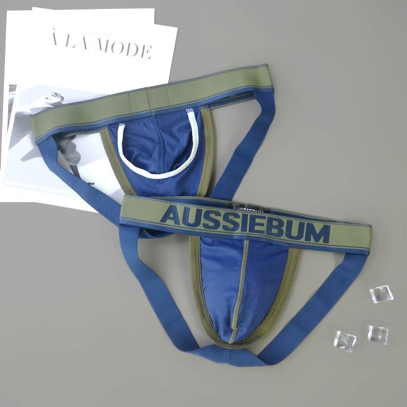Aussie Bum Men Air-through Jockstrap Underwear Sexy Jock Strap Briefs Jockstraps (Discreet ...