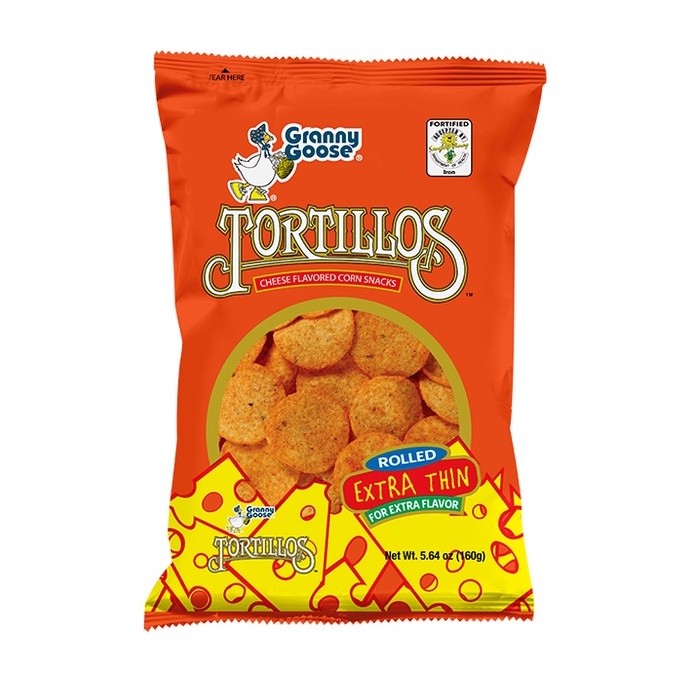 Granny Goose Tortillos Cheese 160g | Shopee Philippines