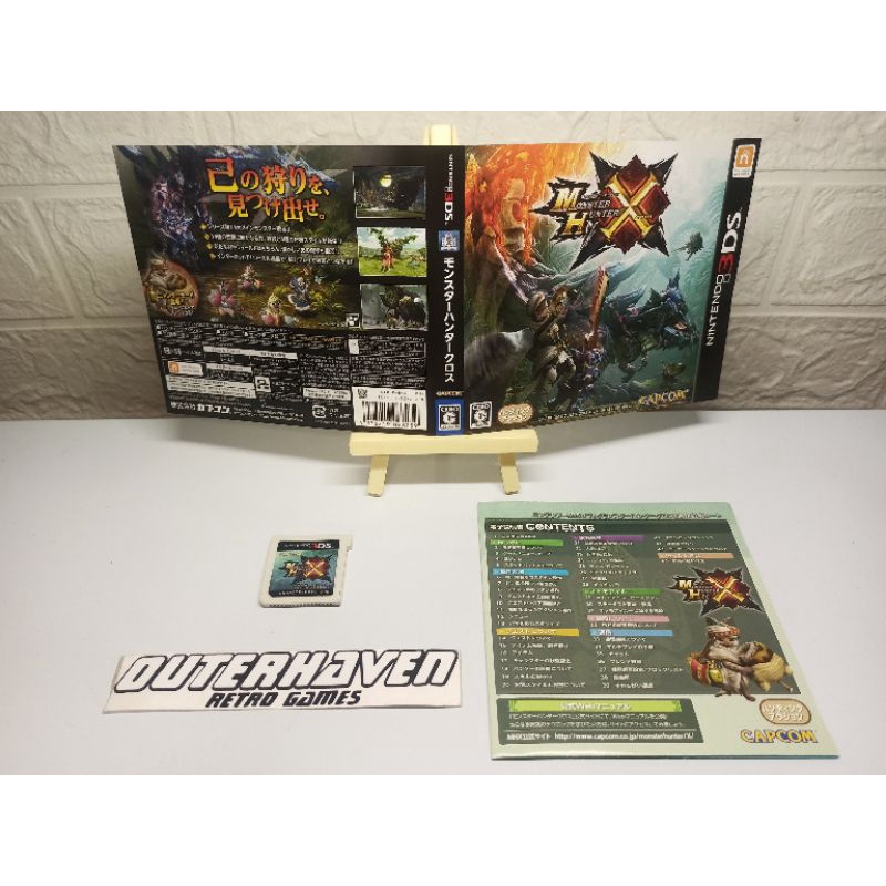 Nintendo 3DS Monster Hunter X Cross(JPN Region Lock) | Shopee Philippines