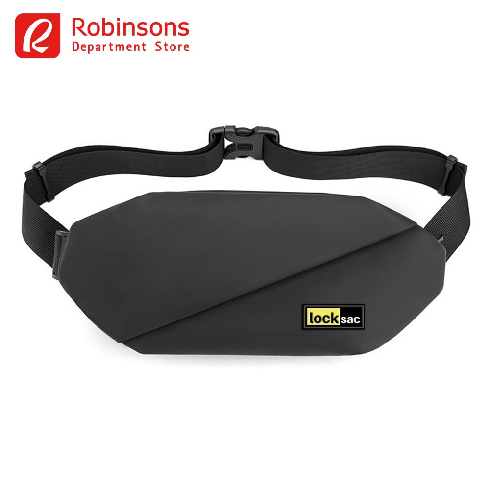 Locksac Street Sling Bag Black | Shopee Philippines