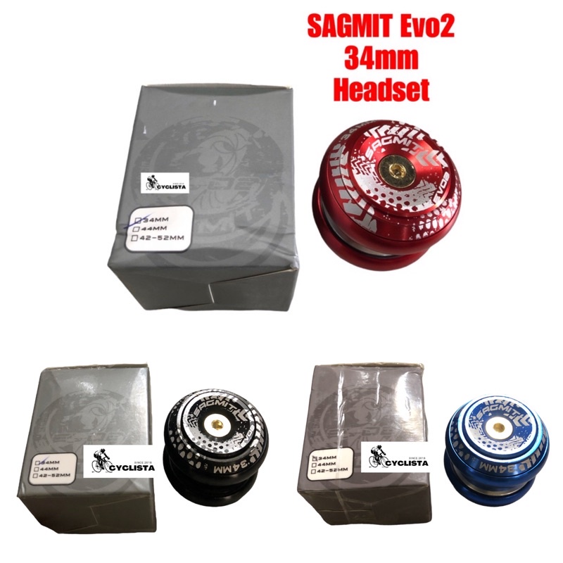 SAGMIT Evo2 34mm Headset | Shopee Philippines