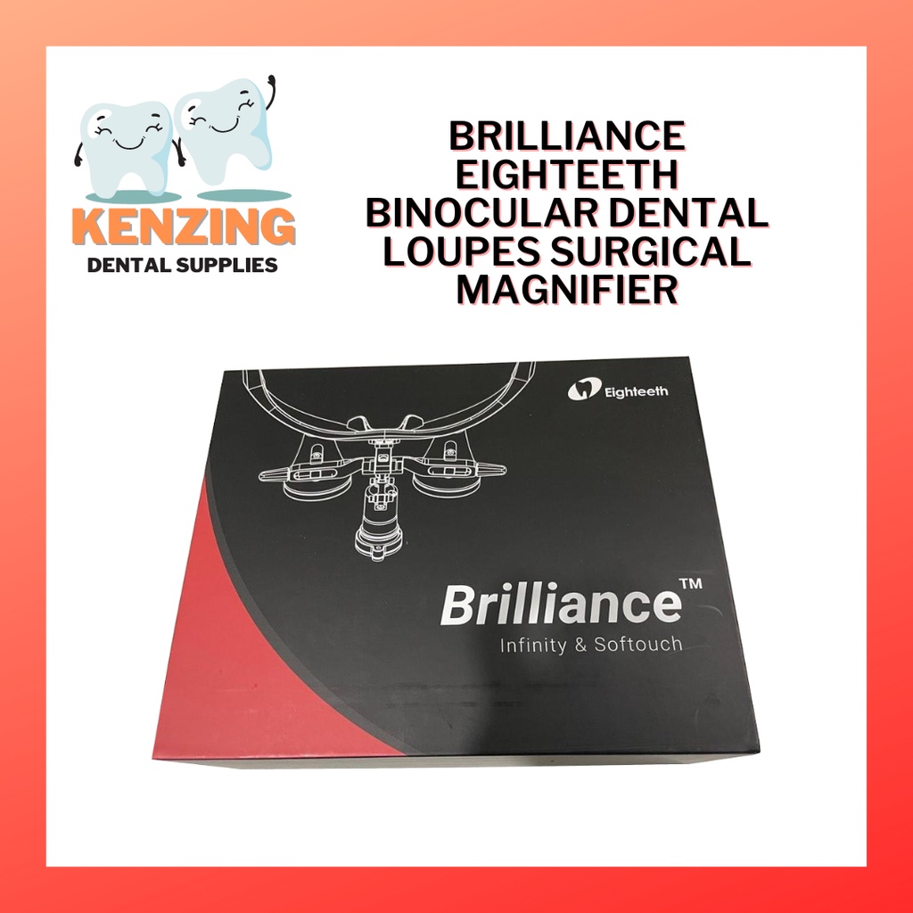 BRILLIANCE Eighteeth Binocular Dental Loupes Surgical Magnifier ...