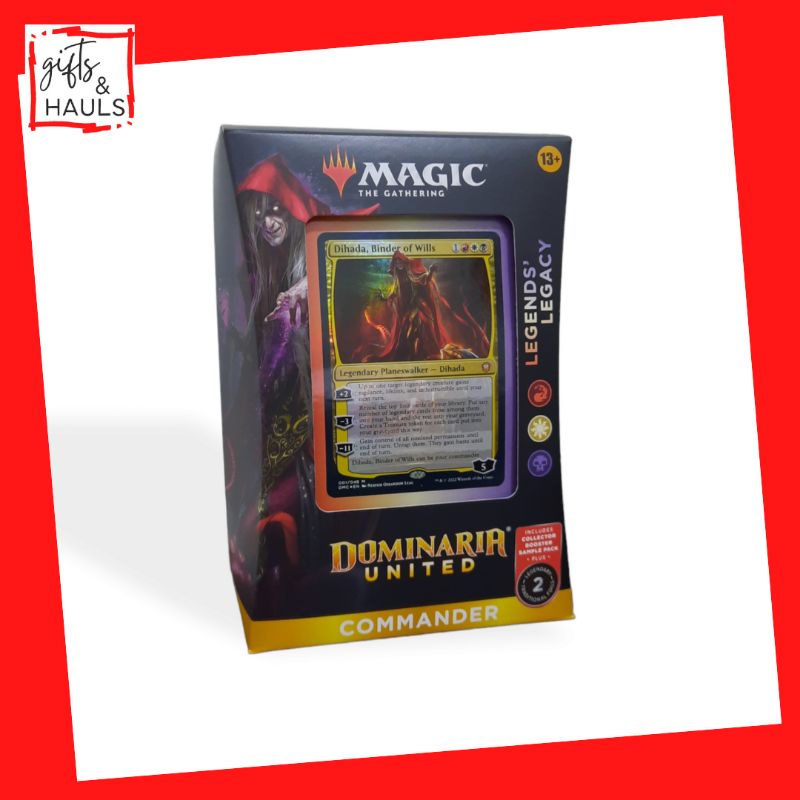 MTG Dominaria United Commander Deck- Legends' Legacy/Painbow | Shopee ...