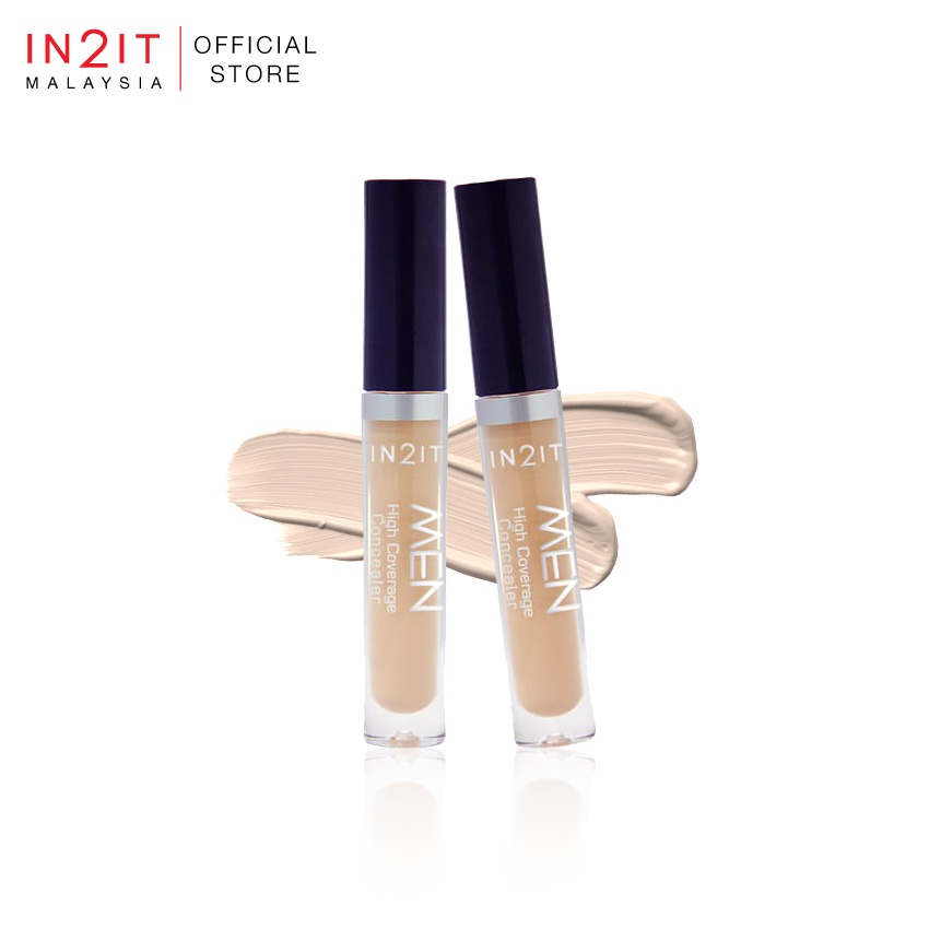 IN2IT Men High Coverage Concealer 3g (MHC) [Halal Certified] | Shopee ...