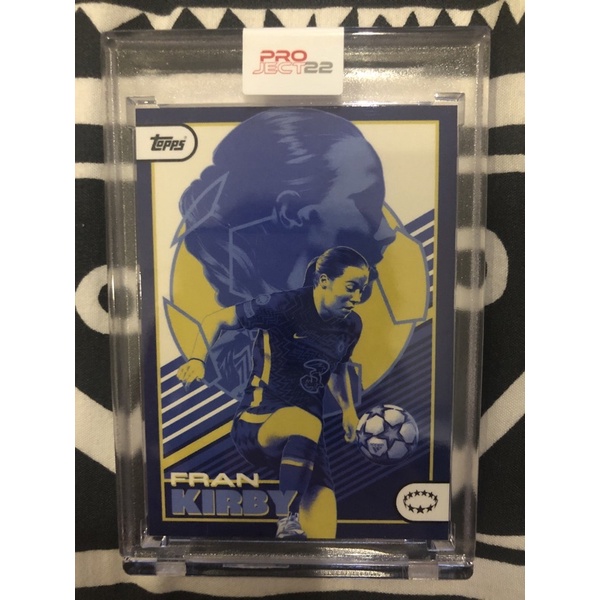 TOPPS PROJECT 22 FRAN KIRBY Card by Matt Taylor CHELSEA LIMITED EDITION ...