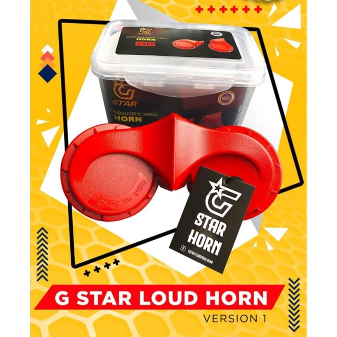 G STAR horn ORIGINAL dual horn for Cars and motorcycle Loud horn ...