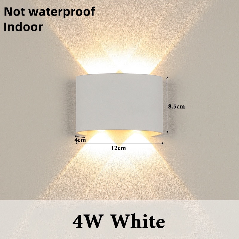 Super Bright Led Indoor Wall Light Bedroom Wall Lamp Modern Wall Lights for Stair Living Room 4 ...