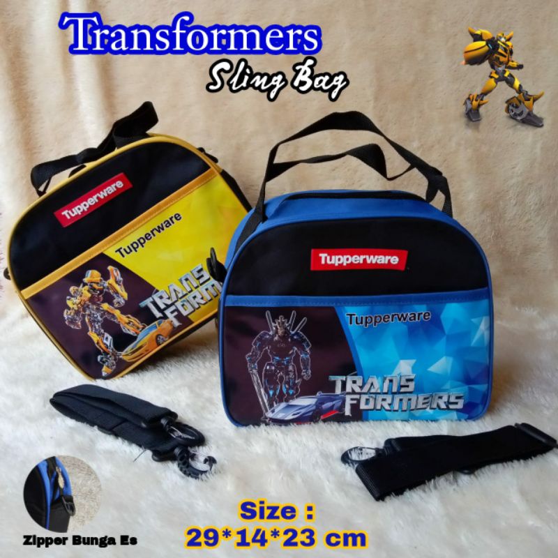 Transformers Sling Bag 2in1 (Ice Flower Zipper)/ transfoemers Sling Bag ...