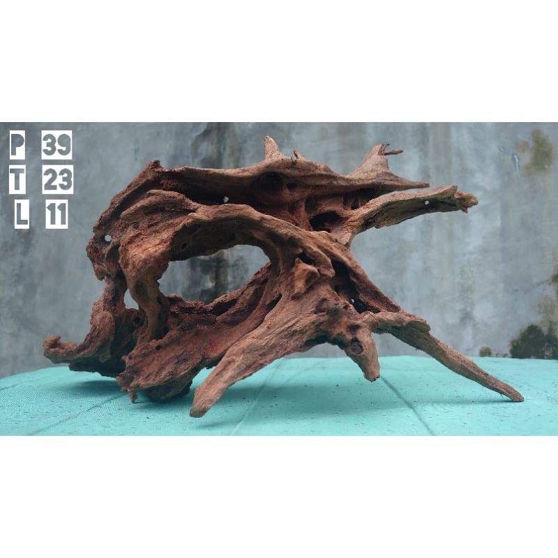 KAYU Special long-lasting natural perforated rentek wood | Shopee ...