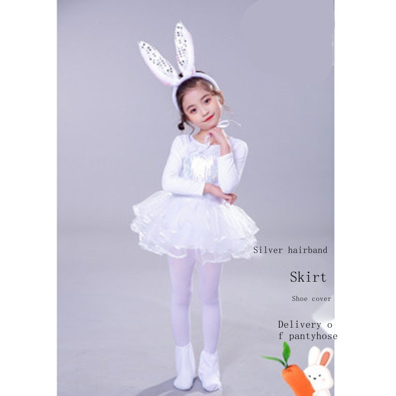 Bunny, kitten costume Children's show costume Dance costume Boys and ...