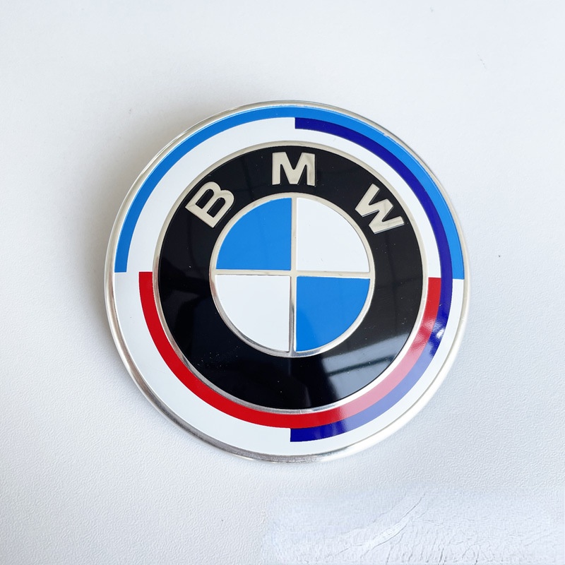 BMW 50th Anniversary Limited Edition Logo Emblem Front Hood & Rear ...