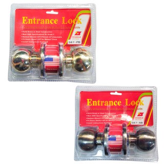Entrance Lock Door Knob Entrance Lockset with 3 keys Door Locks with ...
