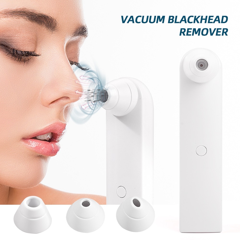 Facial Blackhead Remover Electric Acne Cleaner Blackhead Black Point ...