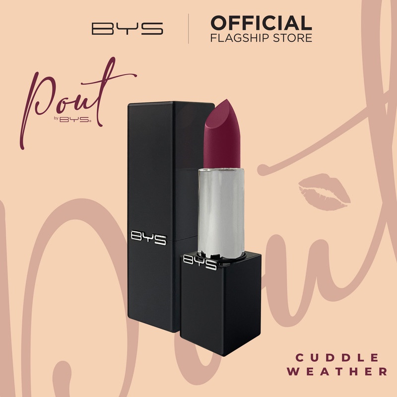 BYS Pout Lipstick in Cuddle Weather | Shopee Philippines