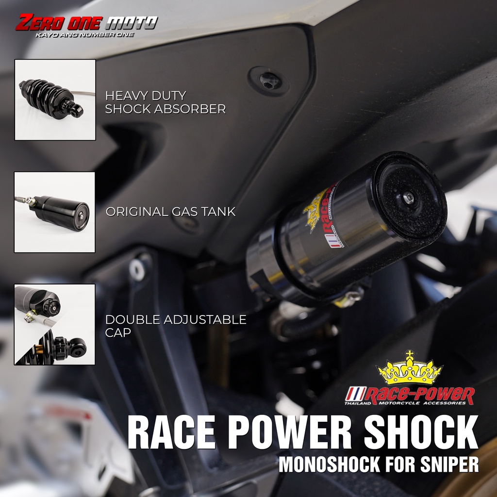 Z1 Motorcycle Race Power Shock With Tank 205mm For YAMAHA SNIPER 155/ ...