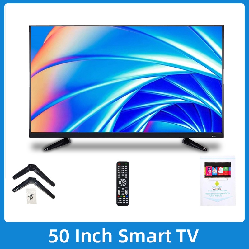 Smart TV 50/42/32/30Inch Flat Screen Extra Slim LED TV Android TV | Shopee Philippines