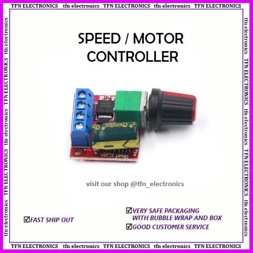 DC Motor Controller / Speed Control Dimming DC 4.5V-35V 5A 20khz LED ...