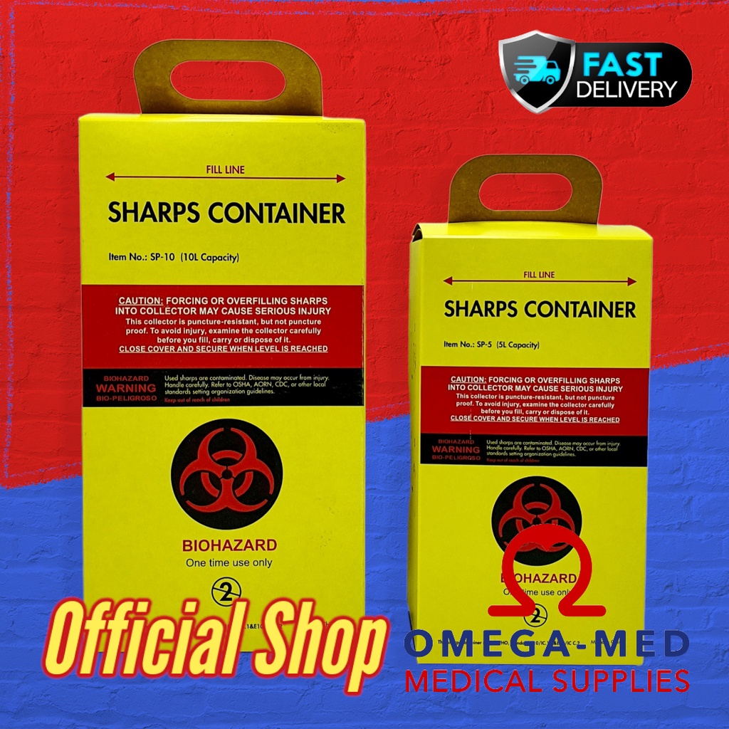 Disposable Sharp Container (per piece) | Shopee Philippines