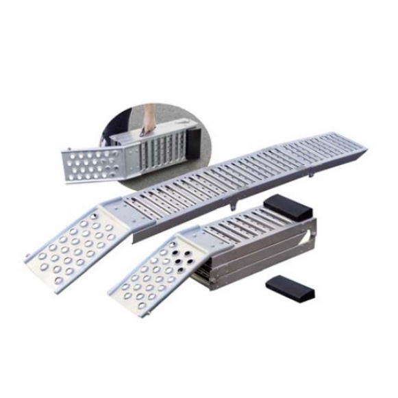 2PC Heavy Duty Car Ramp (1 PAIR) MOTORCYLE STEEL RAMP MOTORCYCLE, ATV ...