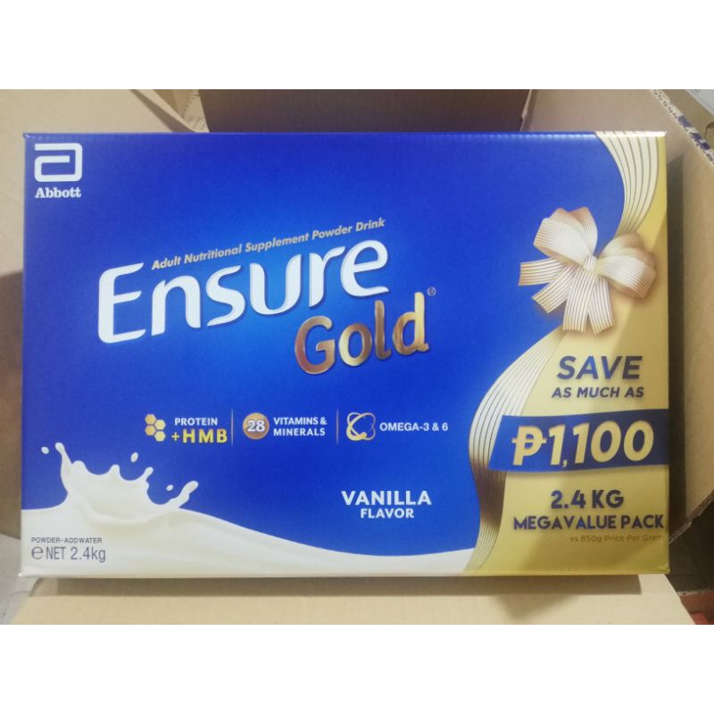 ensure gold vanilla 2.2kg save 1100 | Shopee Philippines