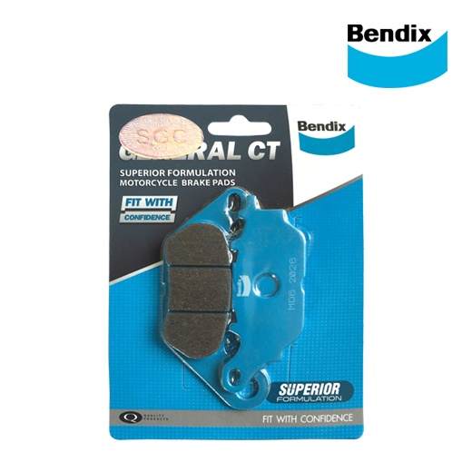 Bendix Motorcycle Brake Pads For Yamaha NMAX 155 V1/V2 (Rear), X1 ...