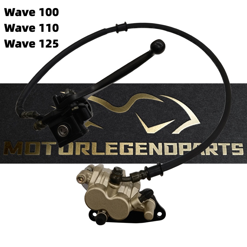 Wave 100R Brake Master Caliper Assy Wave 100 Wave 110 Wave 125 | Shopee ...