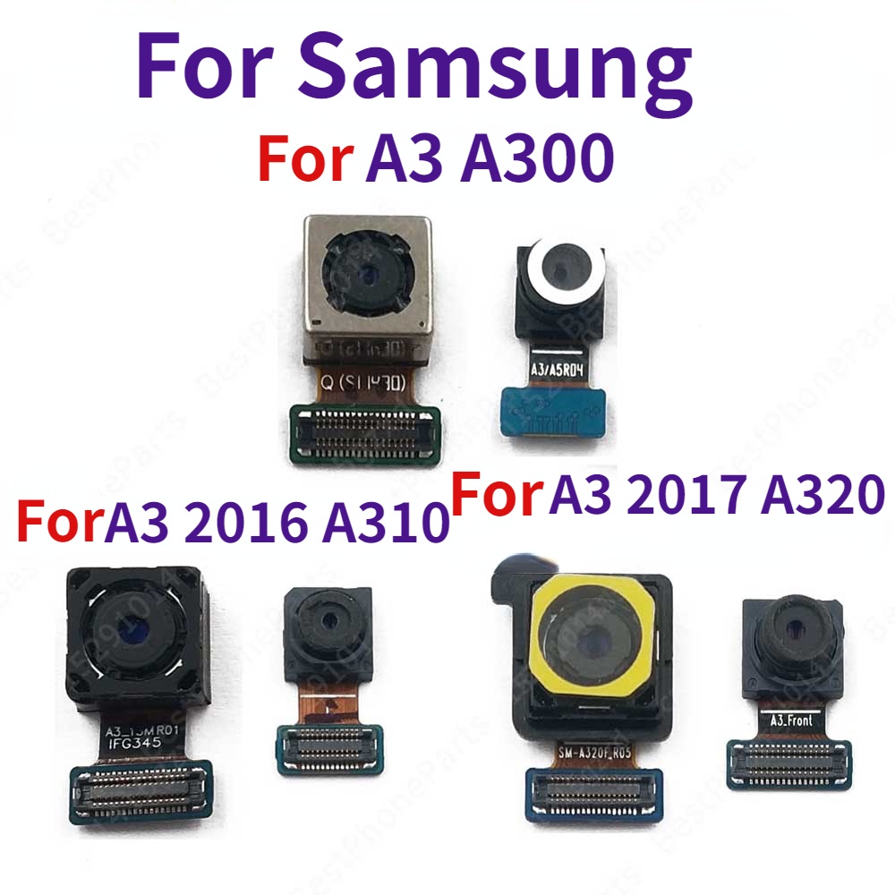 For Samsung Original Front Back Camera Galaxy A3 2016 2017 A300 A310 ...