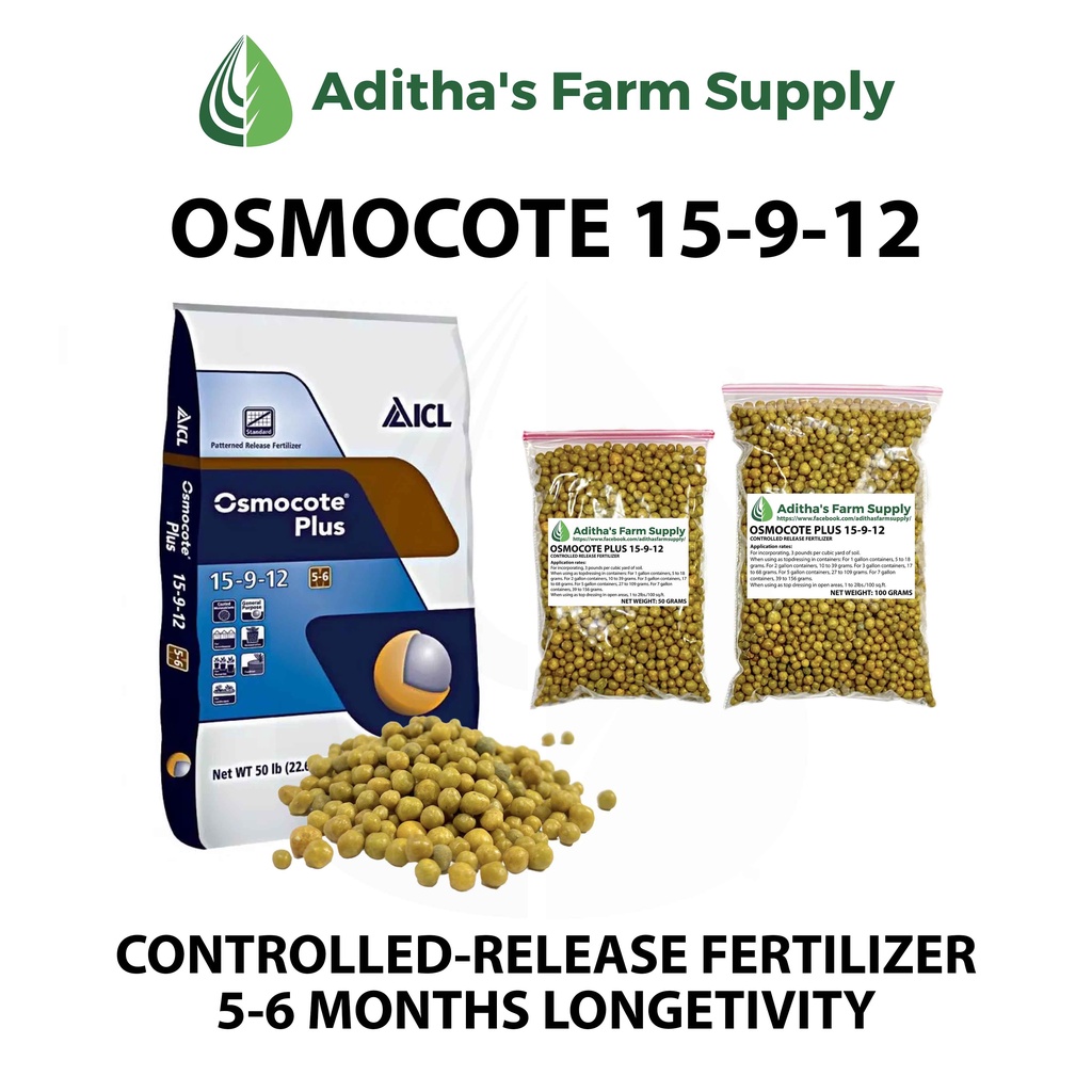 Osmocote Plus 15-9-12 Controlled Release Fertilizer (5-6 months ...