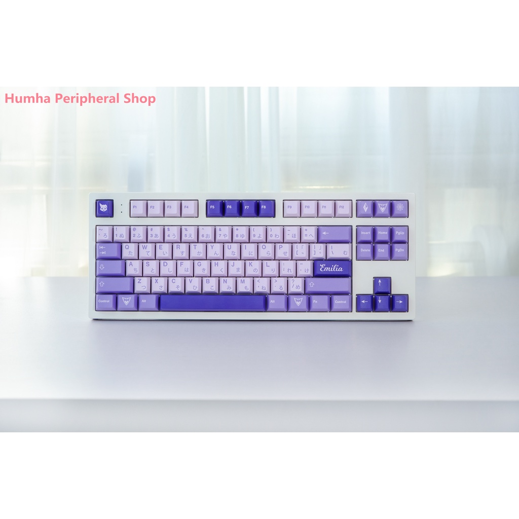 Humha Gmk Frost Witch keycap PBT material Dye-Sublimation Cherry profile Mechanical Keyboard ...