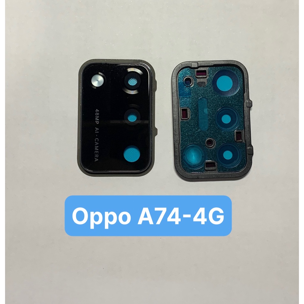 Oppo A74 - 4G / A94 - 4G rimless and rimless camera glass | Shopee ...