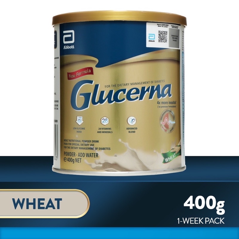 Glucerna Wheat 400G For Diabetic Nutrition | Shopee Philippines