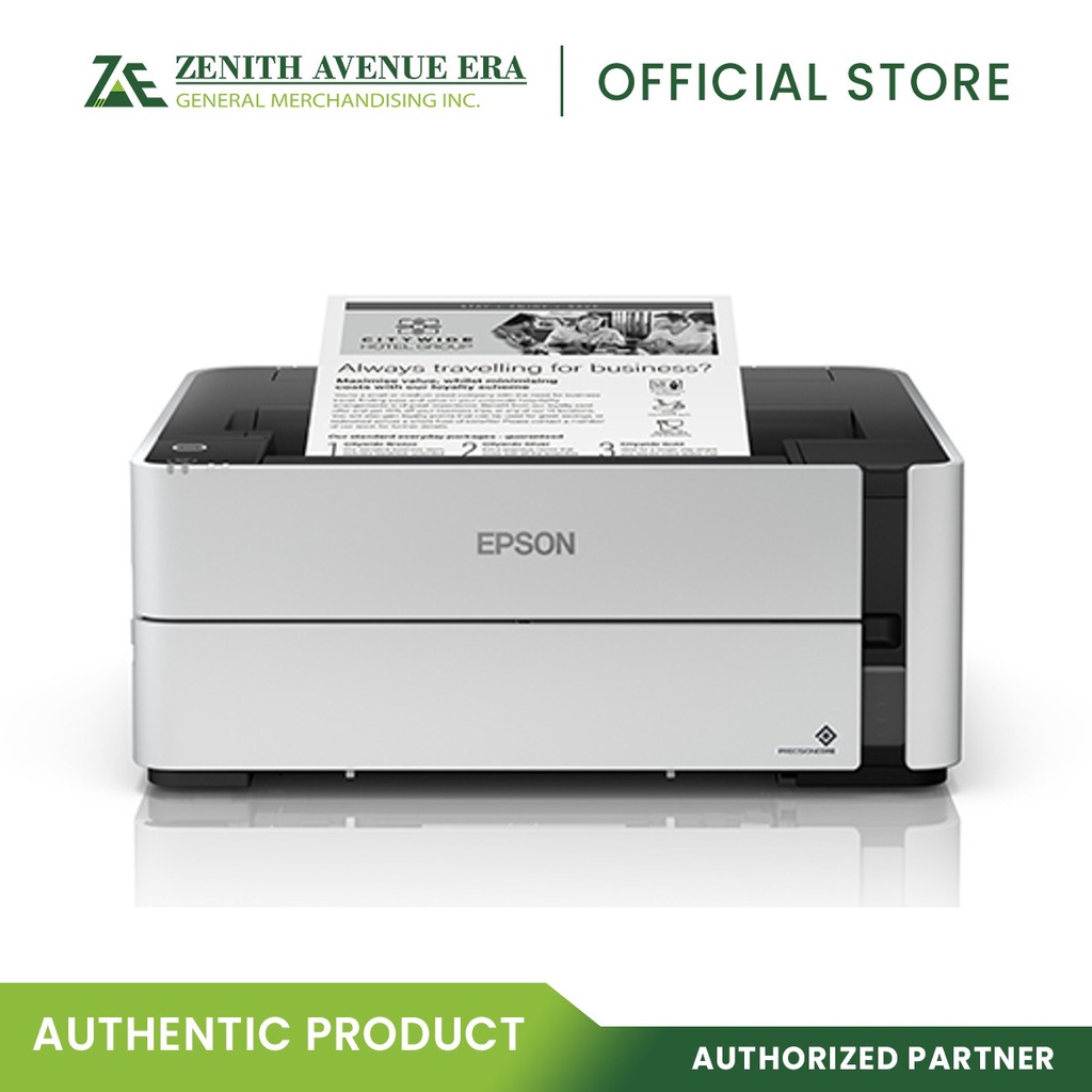 Epson M1140 EcoTank Monochrome Ink Tank Printer | Shopee Philippines