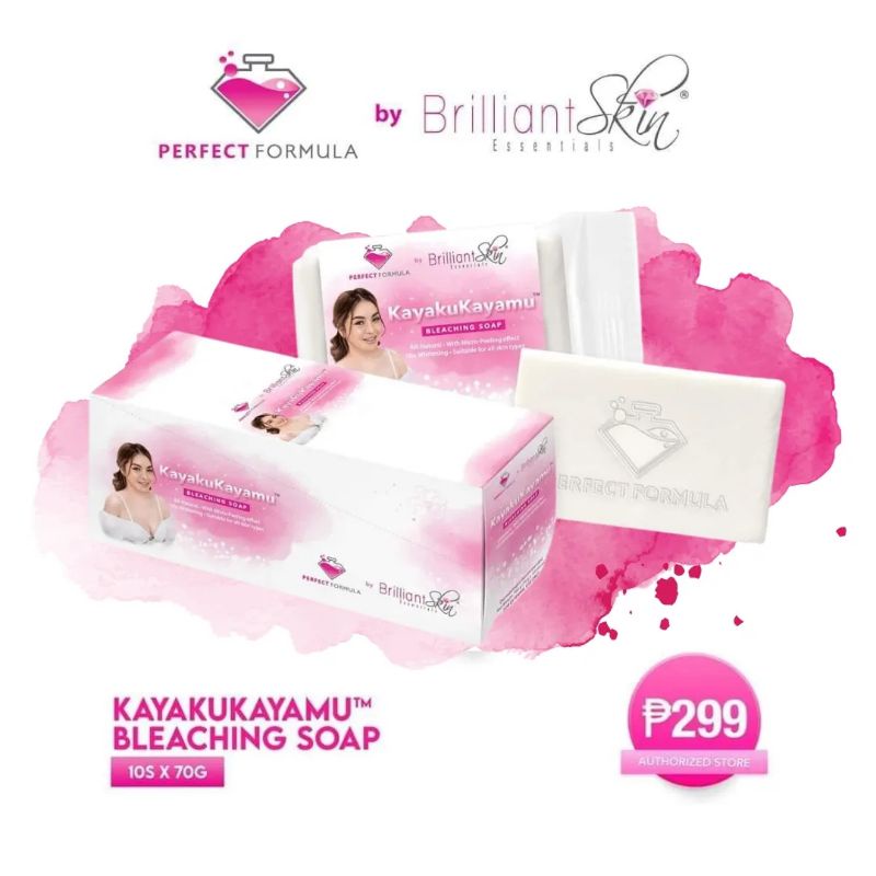 Kayakukayamu Bleaching Soap By 10s Perfect Formula By Brilliant Skin