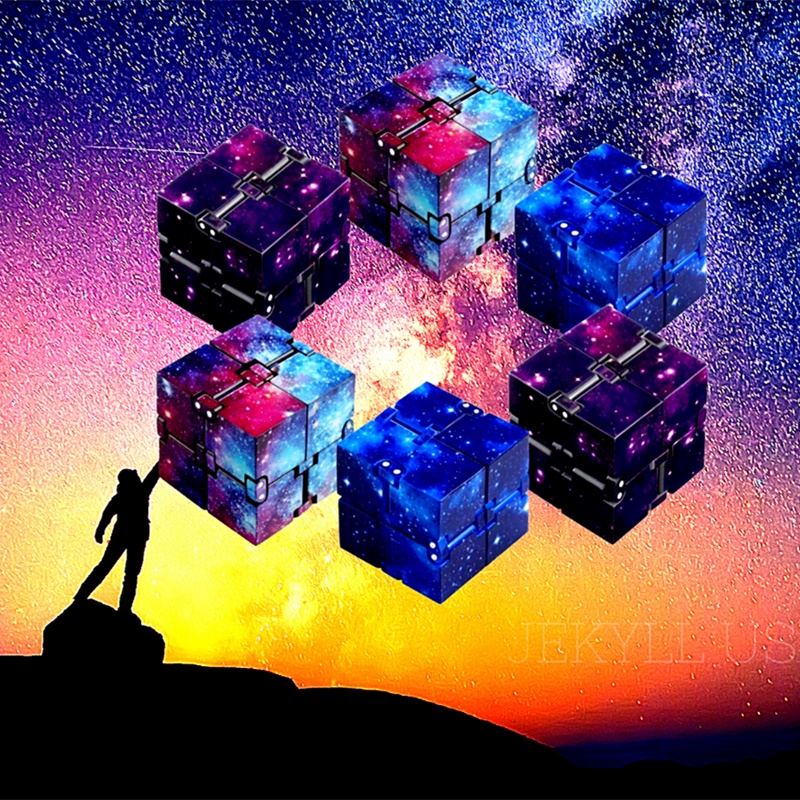 Sensory Infinity Cube Fidget Toy Kids Toys Stress Relief Gift Game For ...