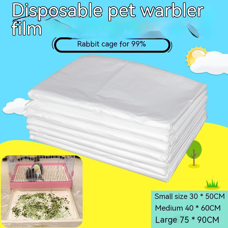 Pet Tray Disposable Film Rabbit Cage Rat Chassis Toilet Large Size ...